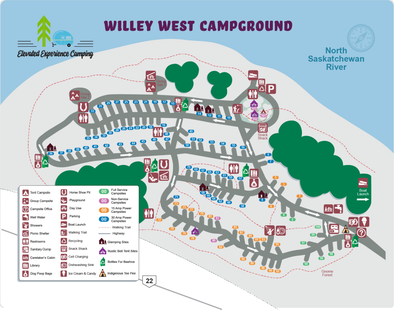 Willey West Campground - Elevated Experience Camping